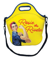 Rosie the Riveter Lunch Bag – PAX River Naval Air Museum Gift Shop
