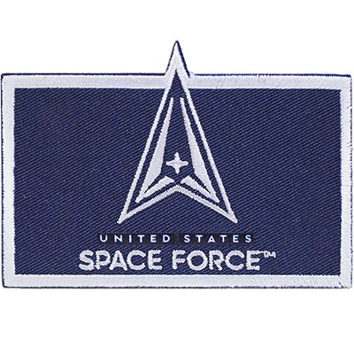 US Space Force Patch - Rectangle – PAX River Naval Air Museum Gift Shop
