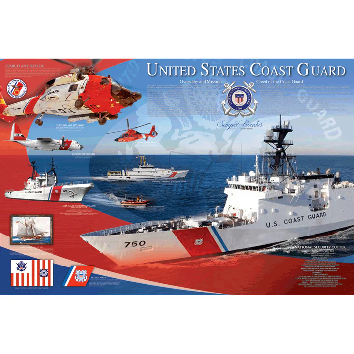 Poster #32-USCG – PAX River Naval Air Museum Gift Shop