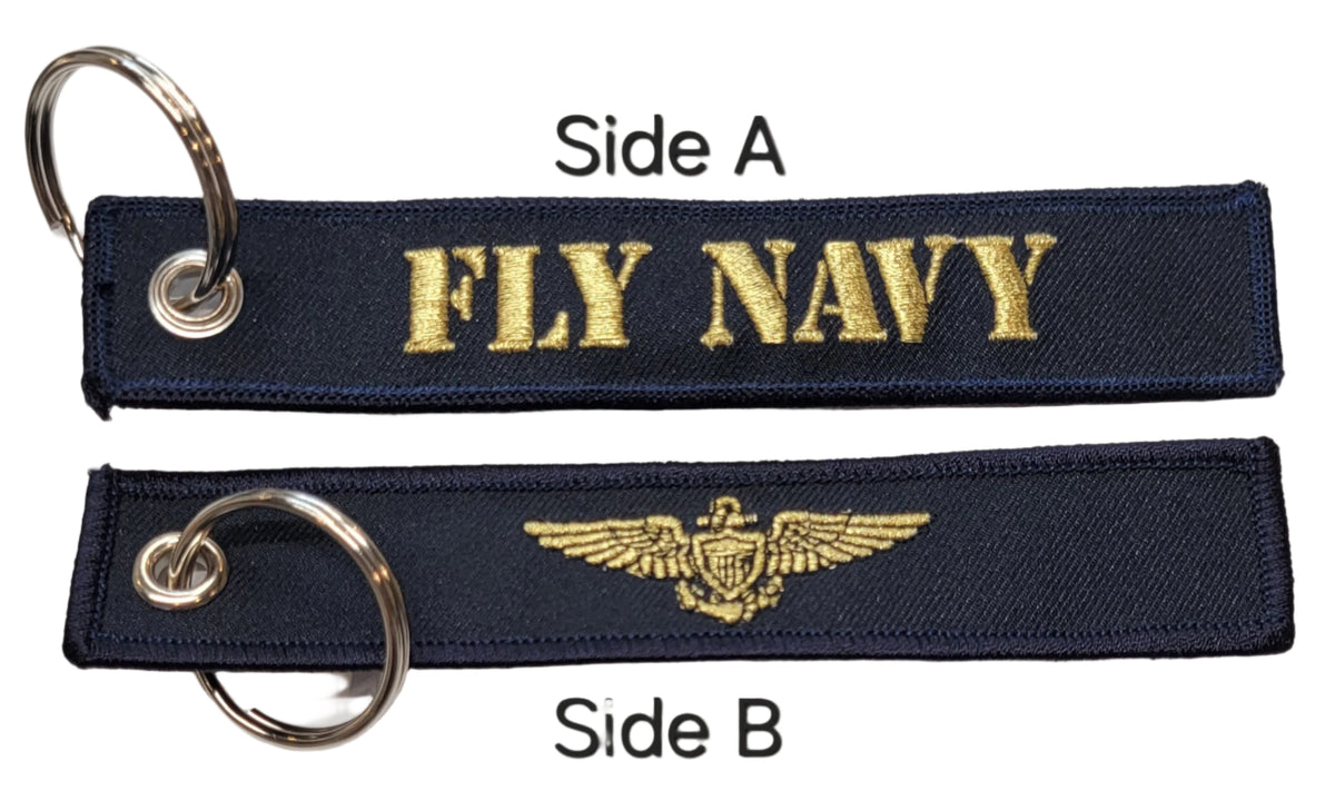 Fly Navy Keychain – PAX River Naval Air Museum Gift Shop