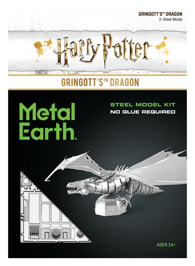 Harry Potter Dragon - Metal Earth – PAX River Naval Air Museum Gift Shop