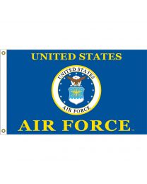 USAF Flag 3 X 5-Blue – PAX River Naval Air Museum Gift Shop