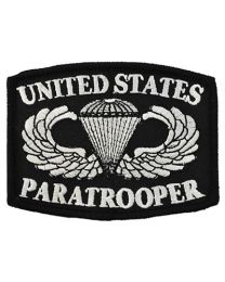 United States Paratrooper Logo Patch-Army – PAX River Naval Air Museum ...