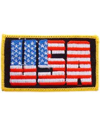 Flag, USA,Letters Patch – PAX River Naval Air Museum Gift Shop