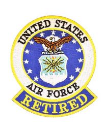 USAF Logo Retired Patch – PAX River Naval Air Museum Gift Shop