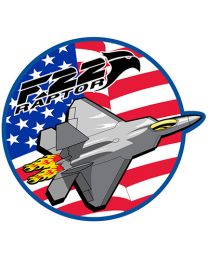 USAF F-22 Patch – PAX River Naval Air Museum Gift Shop