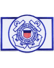 USCG Flag Patch – PAX River Naval Air Museum Gift Shop