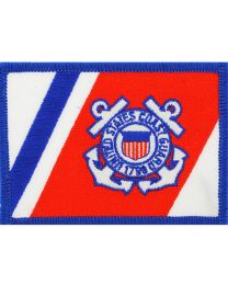 USCG Flag RWB Patch – PAX River Naval Air Museum Gift Shop