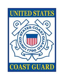 USCG Logo Rect. Patch – PAX River Naval Air Museum Gift Shop