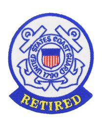 USCG Retired Patch – PAX River Naval Air Museum Gift Shop