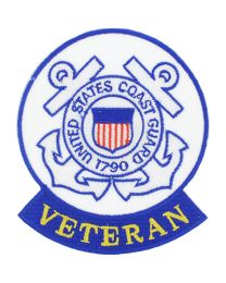 USCG Veteran Patch – PAX River Naval Air Museum Gift Shop
