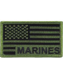 USMC USA Flag Patch-Subdued – PAX River Naval Air Museum Gift Shop