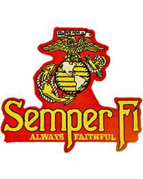 USMC Eagle Semper Fi Patch – PAX River Naval Air Museum Gift Shop