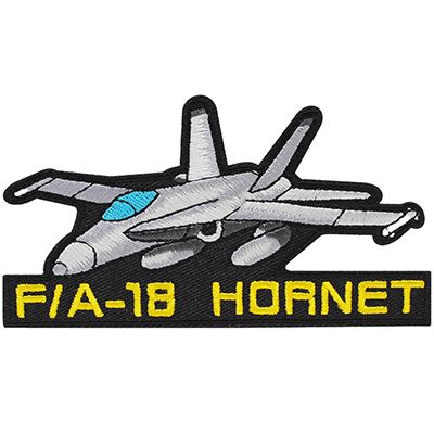 USN F/A-18 Hornet Patch – PAX River Naval Air Museum Gift Shop