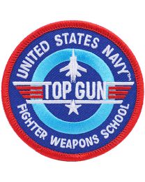 USN Top Gun School Patch – PAX River Naval Air Museum Gift Shop