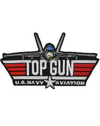 USN Top Gun w/Jet Patch – PAX River Naval Air Museum Gift Shop