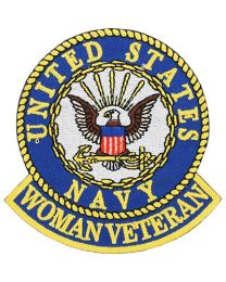 US Navy Woman Veteran Patch – PAX River Naval Air Museum Gift Shop