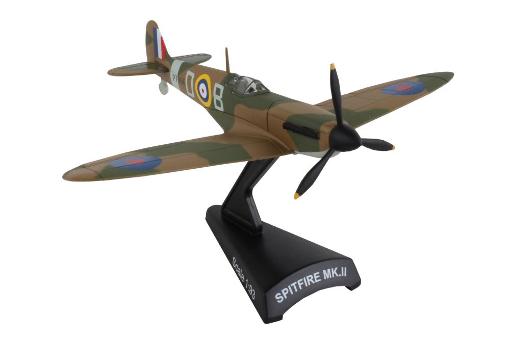 RAF Spitfire MKII Die Cast 1/93 Model – PAX River Naval Air Museum Gift ...